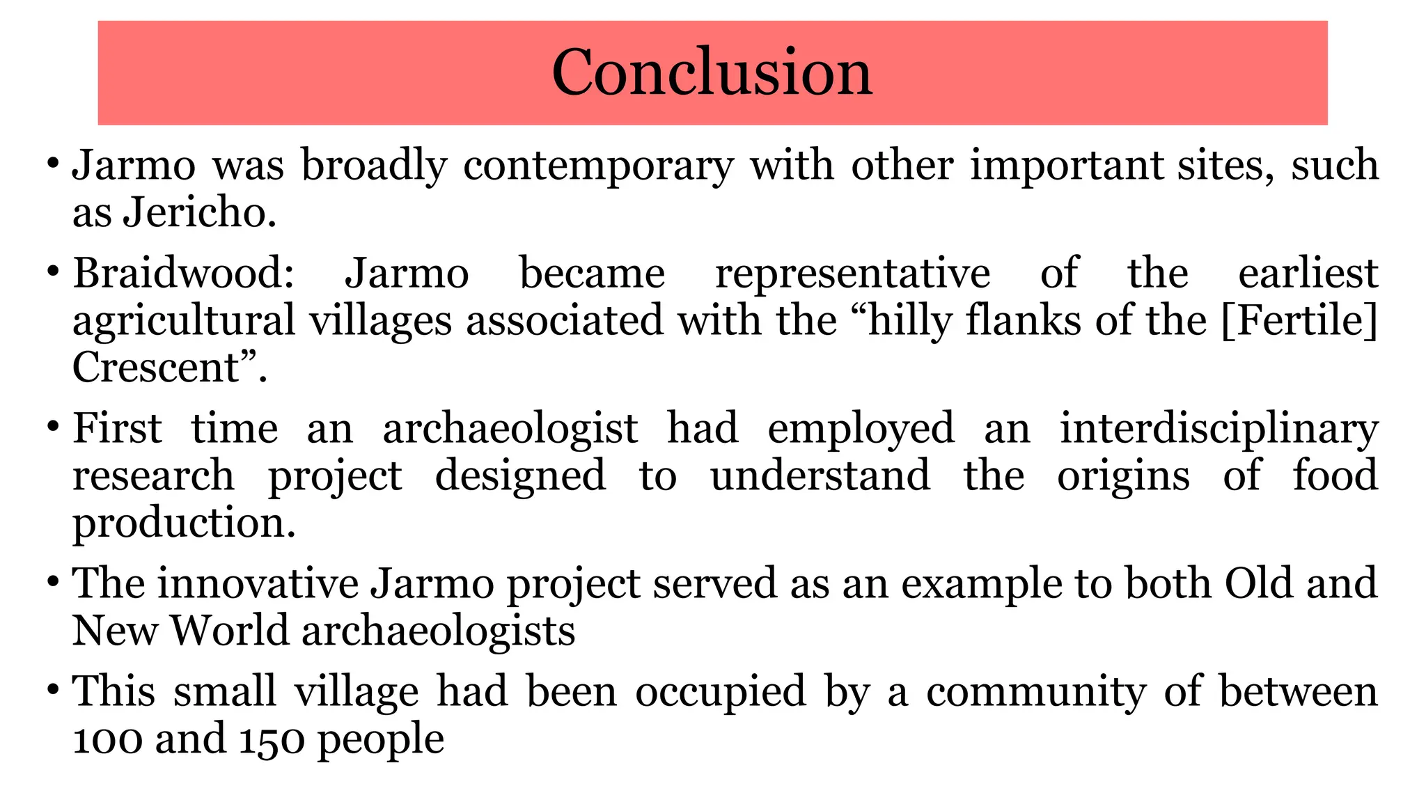 Archaeological Remains of Neolithis in West Asia: Jarmo.pptx