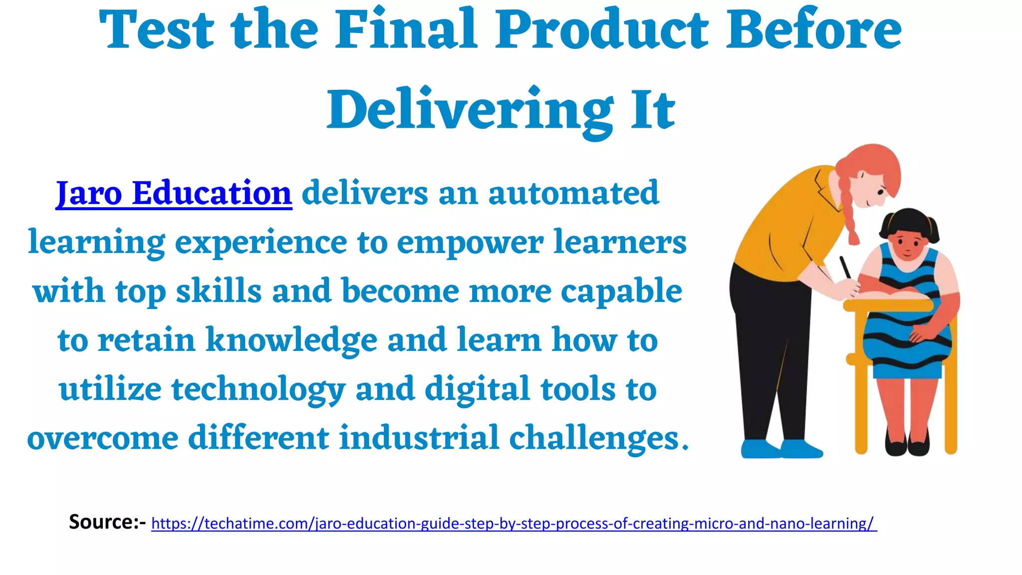 Jaro Education Guide Step-By-Step Process of Creating Micro and Nano ...