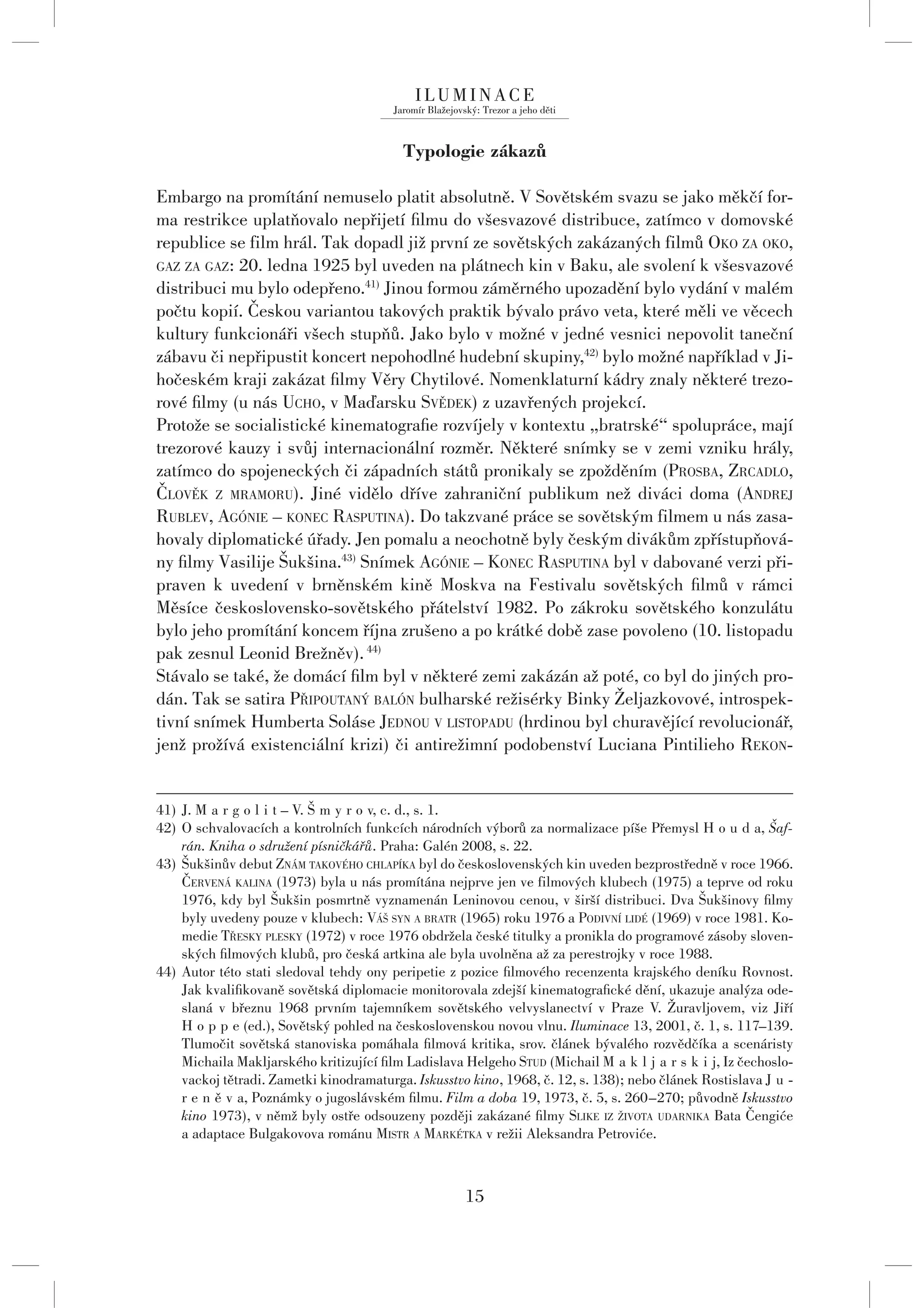 Jaromir Blazejovsky iluminace_2010 | PDF