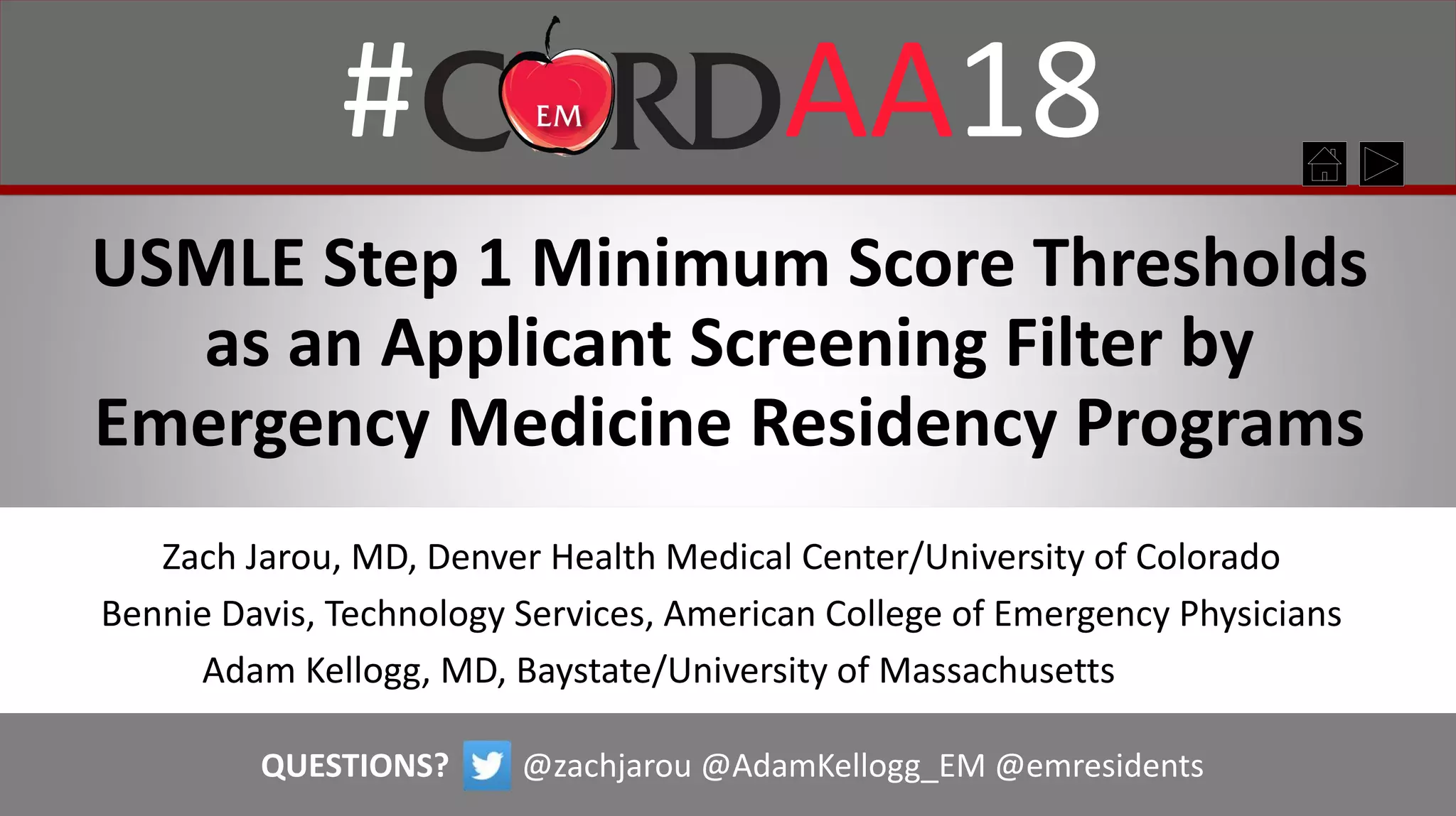 USMLE Step 1 Minimum Score Thresholds as an Applicant Screening Filter ...