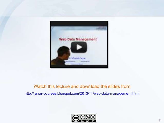 Jarrar: Data Schema Integration | PPT