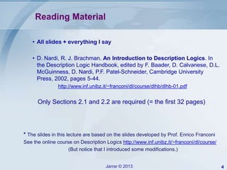 Jarrar: Description Logic | PPT