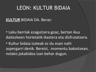 Jarrera leon | PPT