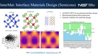 Recent Advancements in the NIST-JARVIS Infrastructure | PPT