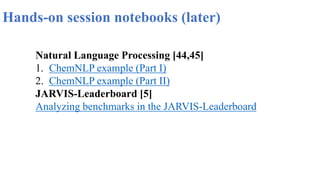ChemNLP: A Natural Language Processing based Library for Materials Chemistry Text Data | PPT