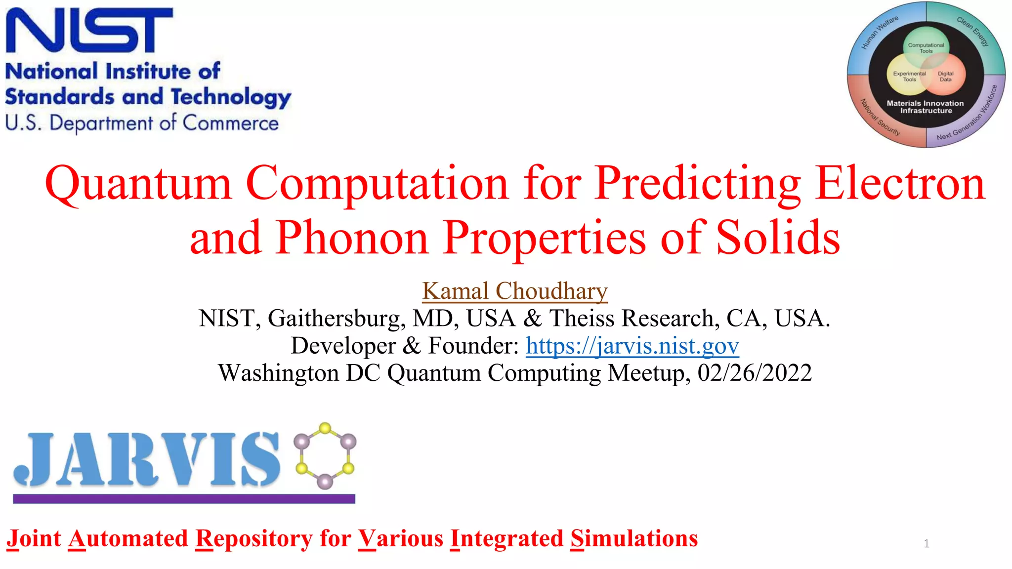 Quantum Computation for Predicting Electron and Phonon Properties of Solids | PDF