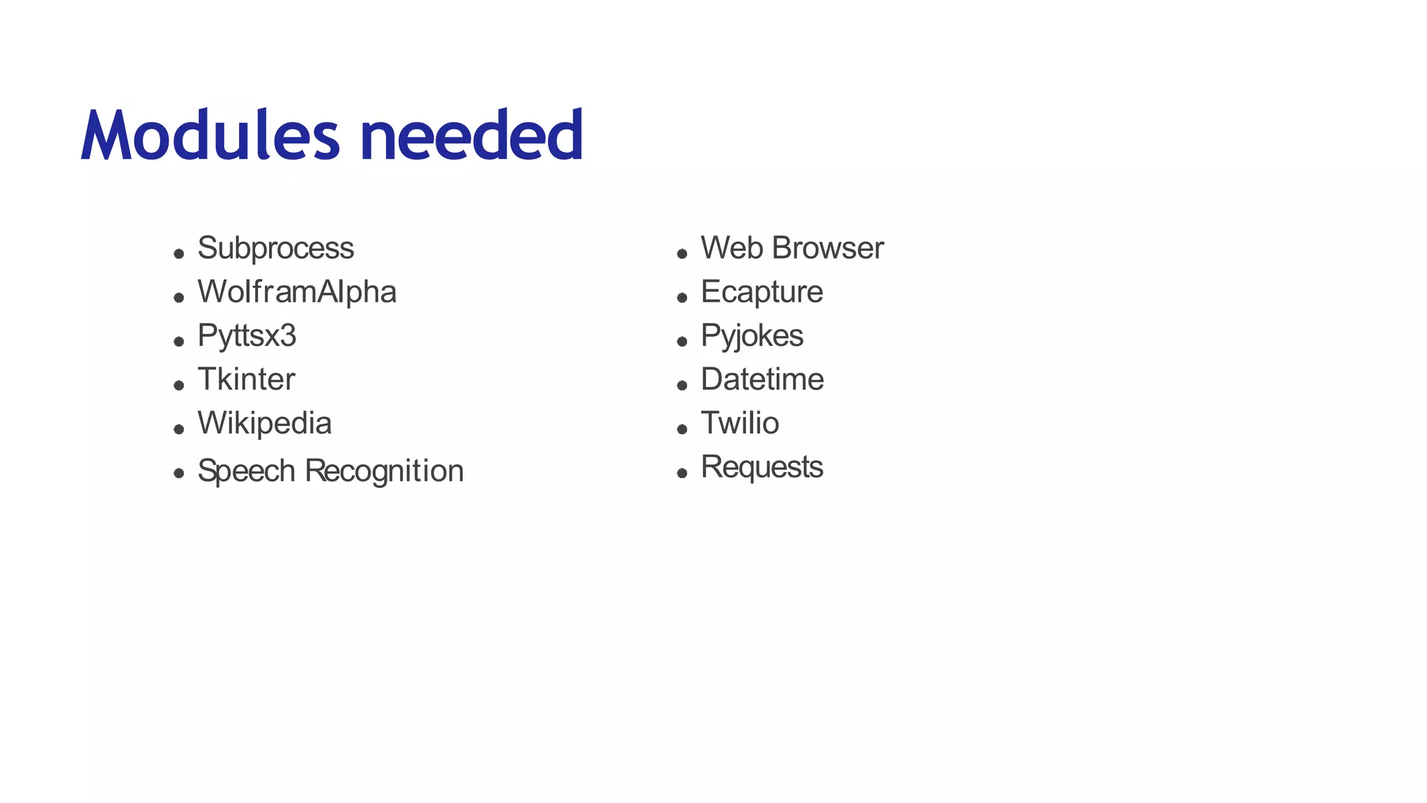 Jarvisproject | PPTX