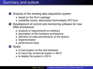 Software development for the COMPASS experiment | PPT