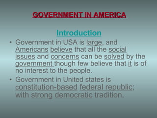 US GOVT | PPT