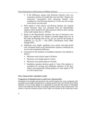 A Numerical Simulation for Predicting Sea Waves Characteristics and ...