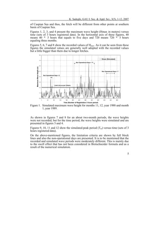 A Numerical Simulation for Predicting Sea Waves Characteristics and ...