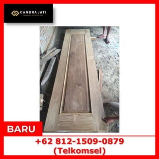 jasa buat pintu minimalis kayu jati | JATI BLORA - CANDRAJATI.com | PPTX