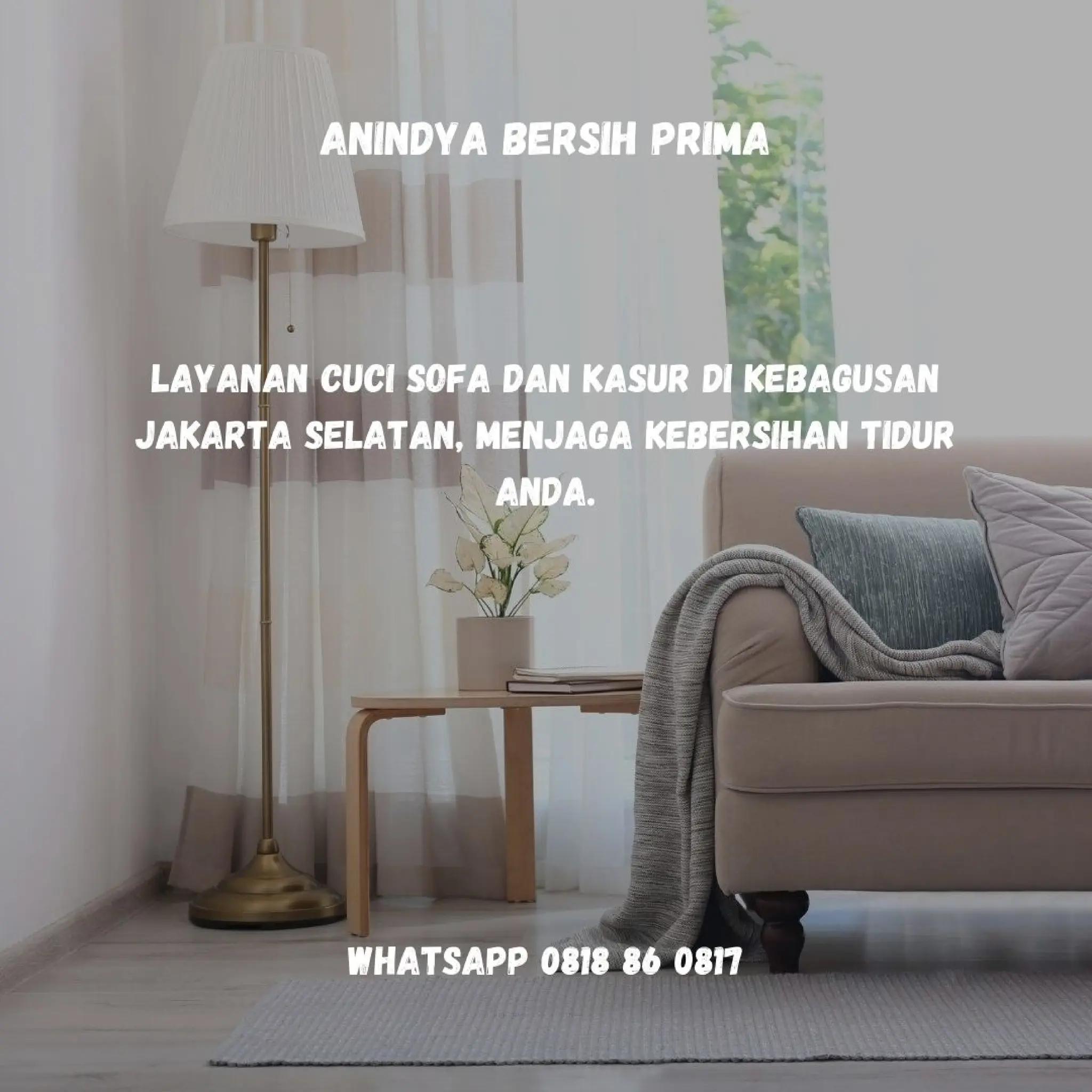 Jasa Cuci Sofa dan Kasur di daerah Kebagusan Jakarta Selatan | PDF