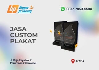 JASA CUSTOM PLAKAT | PDF