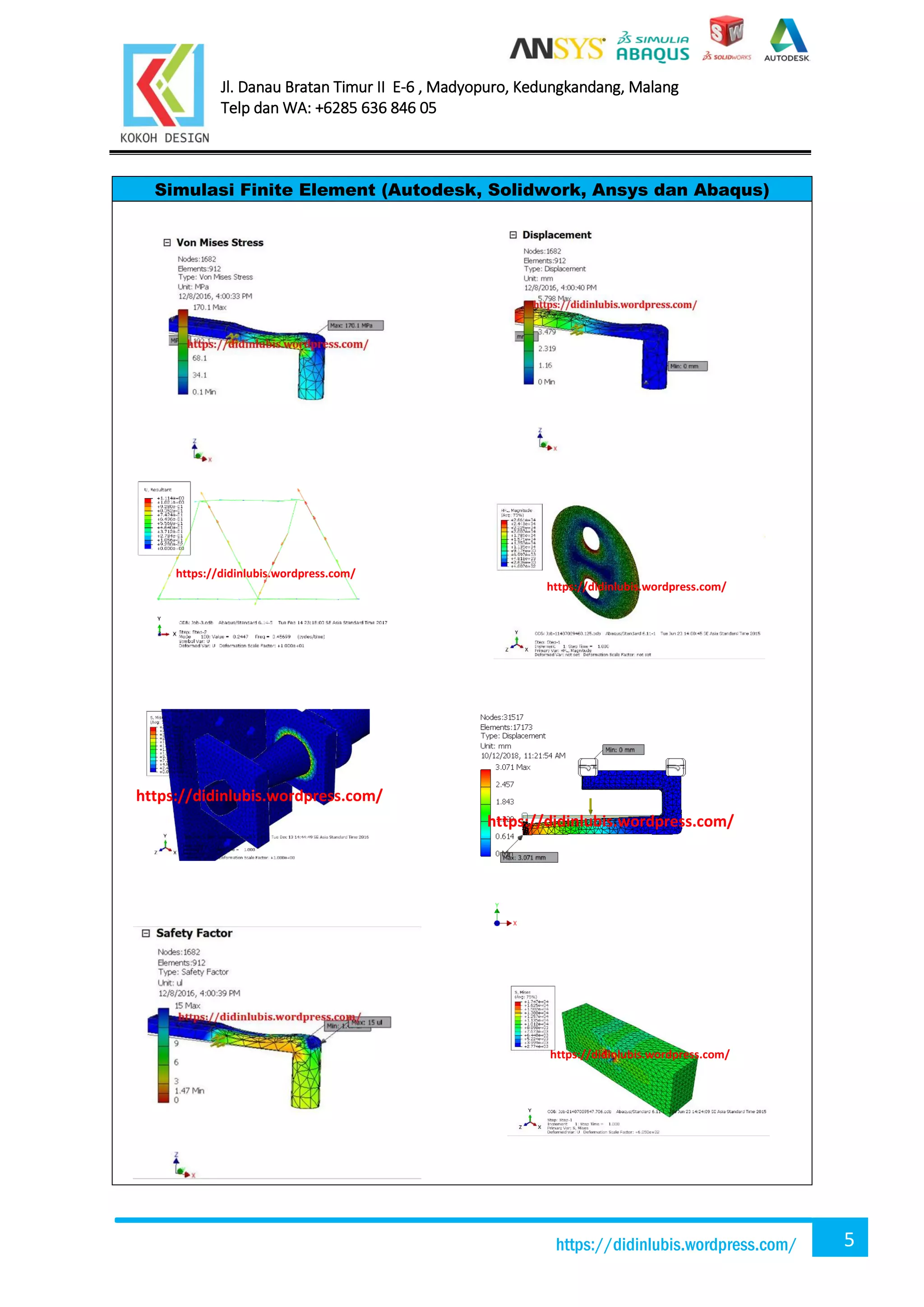 Jasa desain mesin, simulasi dan animasi autodesk inventor, solidwork ...