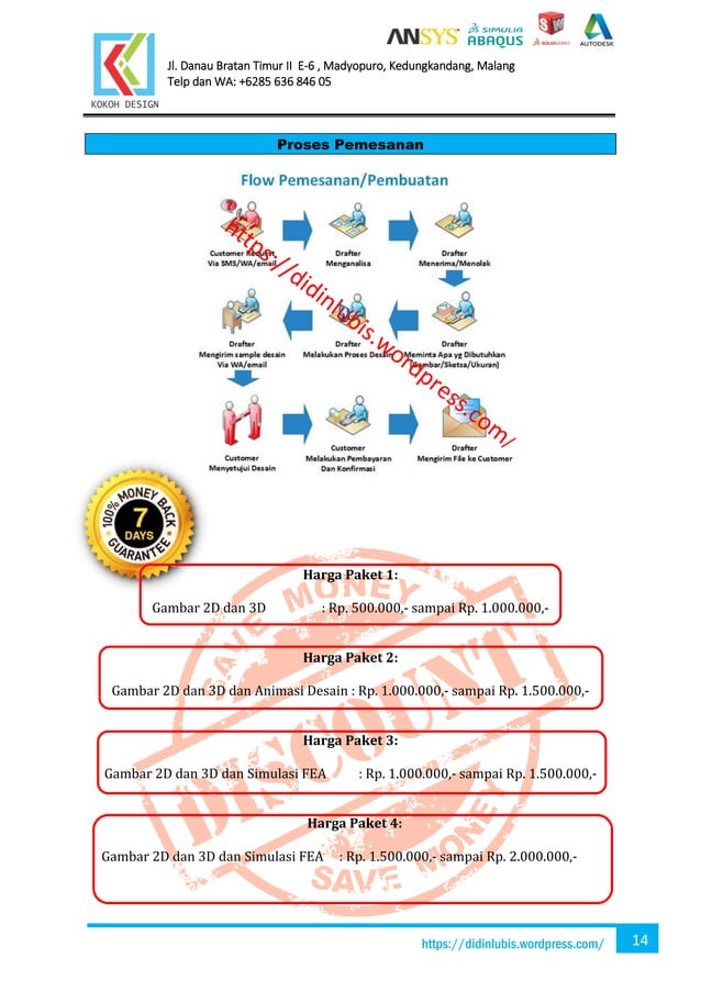 Jasa desain mesin, simulasi dan animasi autodesk inventor, solidwork ...