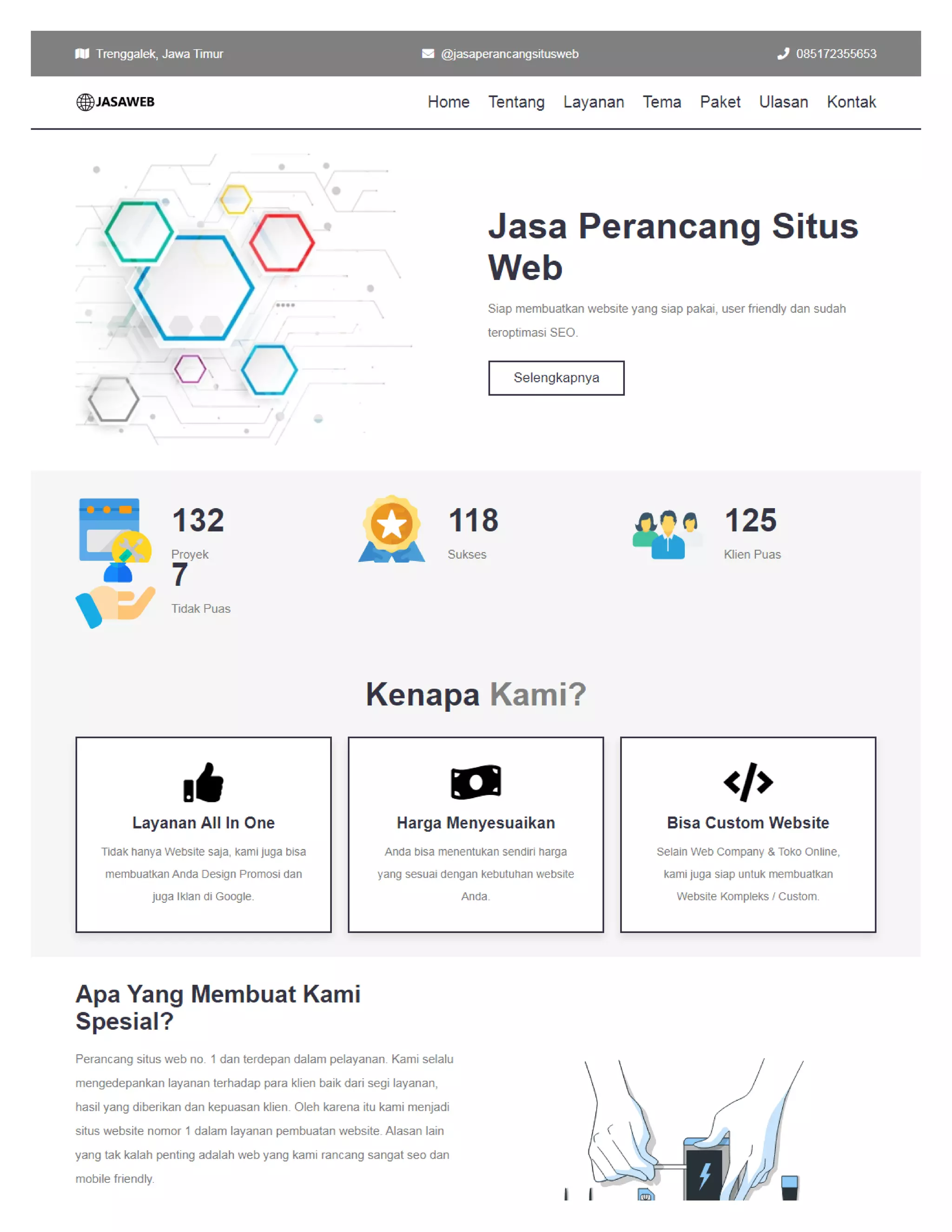 jasa bikin web elegan | PDF