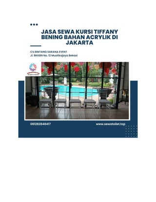 Jasa Sewa Kursi Tiffany Bening Bahan Acrylik Di Jakarta.pdf