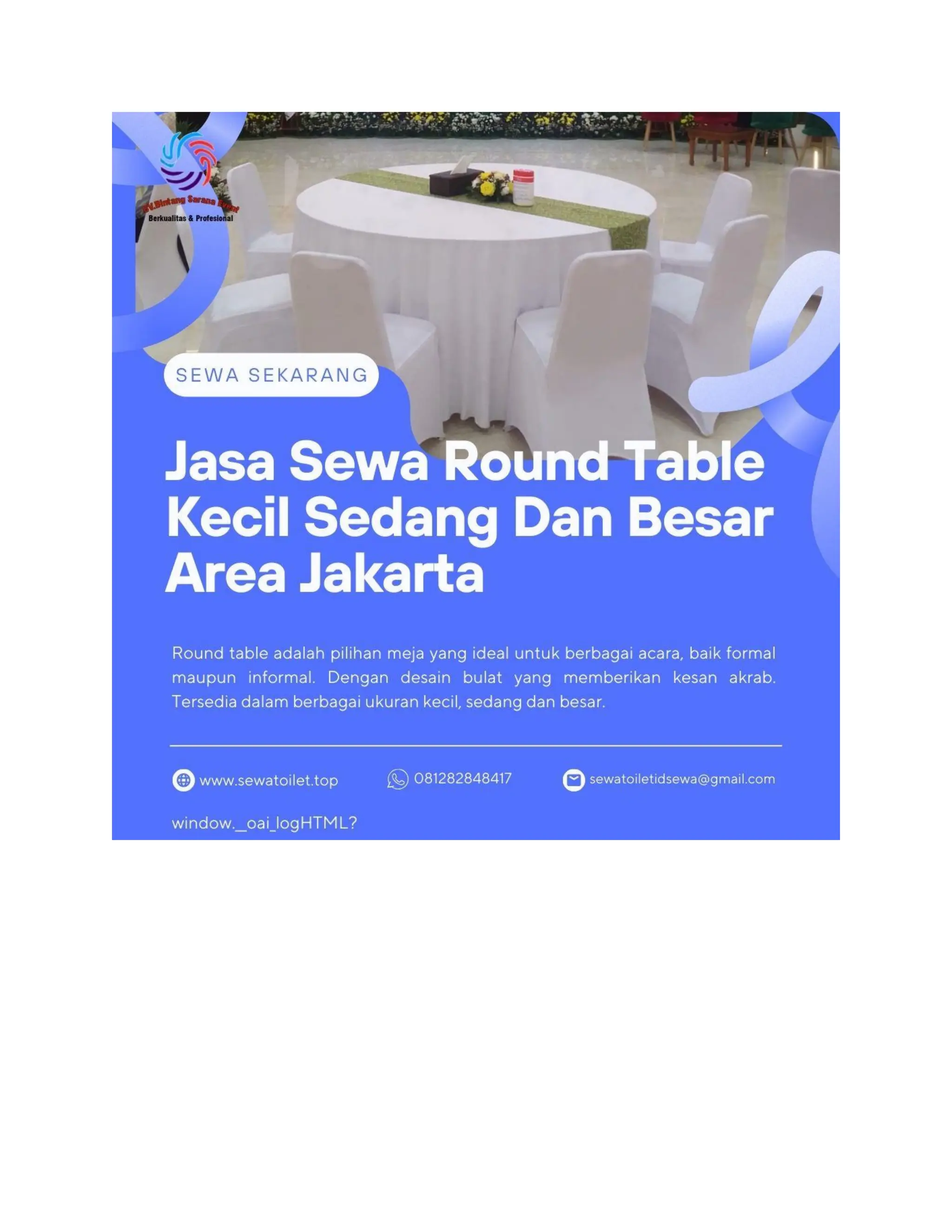 Jasa Sewa Round Table Kecil Sedang Dan Besar Area Jakarta.pdf