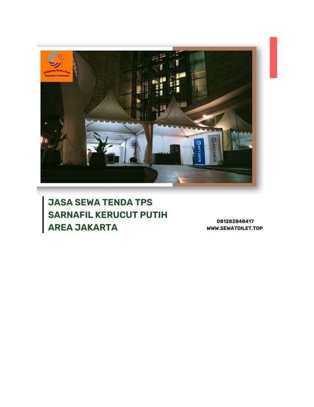 Jasa Sewa Tenda TPS Sarnafil Kerucut Putih Area Jakarta.pdf