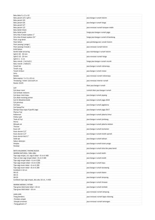 Jasa tukang kontraktor bangunan bali house builder bali | PDF