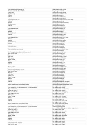 contractor building jembrana negara bali | PDF