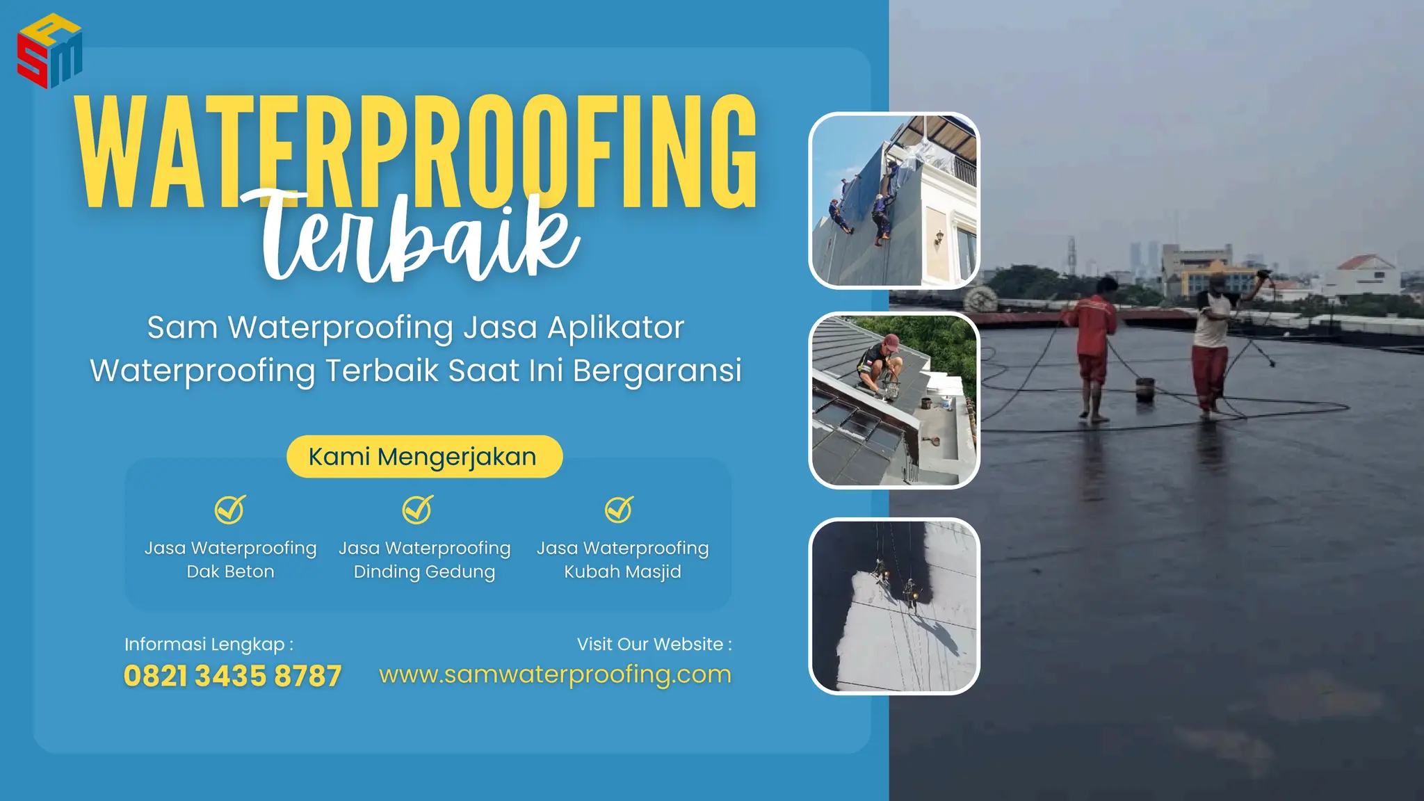 Telp/Wa 0821 3435 8787 Jasa Aplikator Waterproofing Dak Beton | PDF