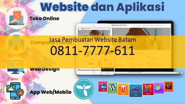 Jasa pembuatan web batam, 0811 7777 611 (HP/WA) | PPT