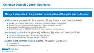 C2 - Managing Silica Deposits in Geothermal: Pros & Cons of pH Mod vs ...