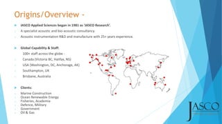Jasco overview 2021 (mc) | PPT