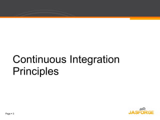 Jasforge Agile Collaborative Platform | PPT