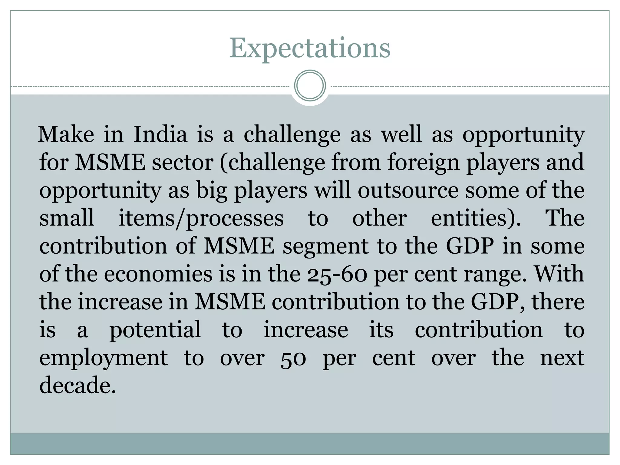 MSME | PPTX