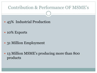 MSME | PPTX