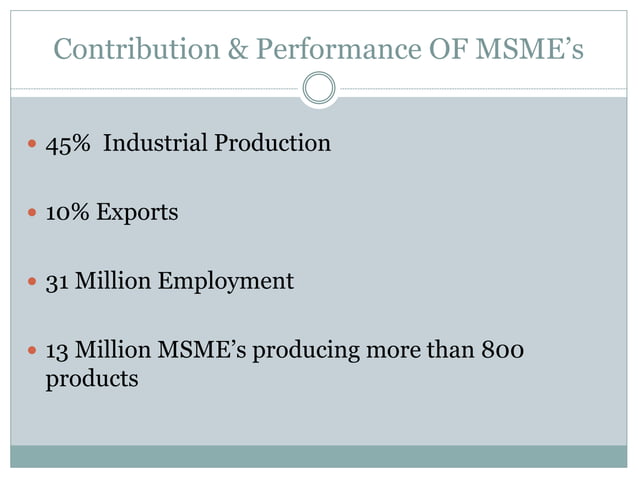 MSME | PPTX | Small and Medium-sized Business | Business