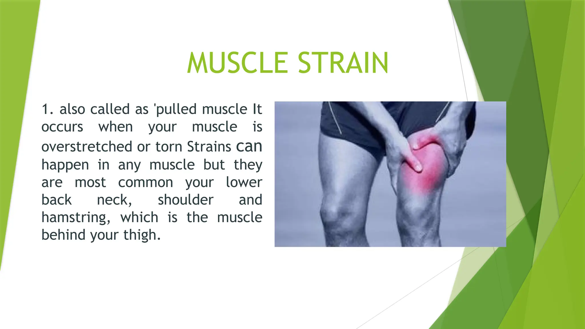 5 types of physical injuries. pathfit pptx | PPTX