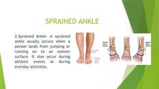 5 types of physical injuries. pathfit pptx | PPTX