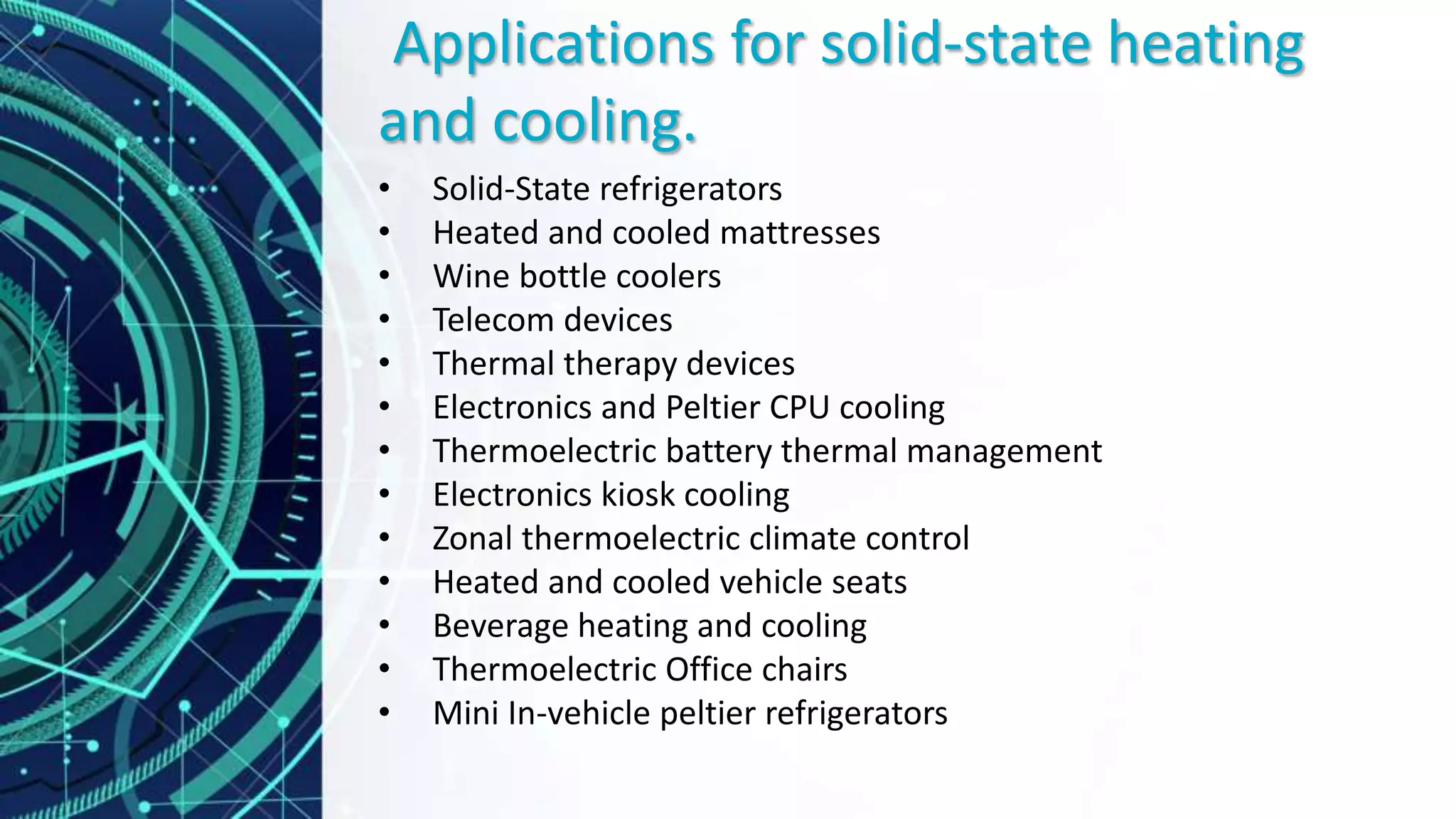 Solid-State Thermal Management and Energy Harvesting | PPTX