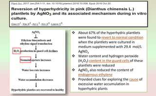 Advances in Plant tissue culture | PPTX