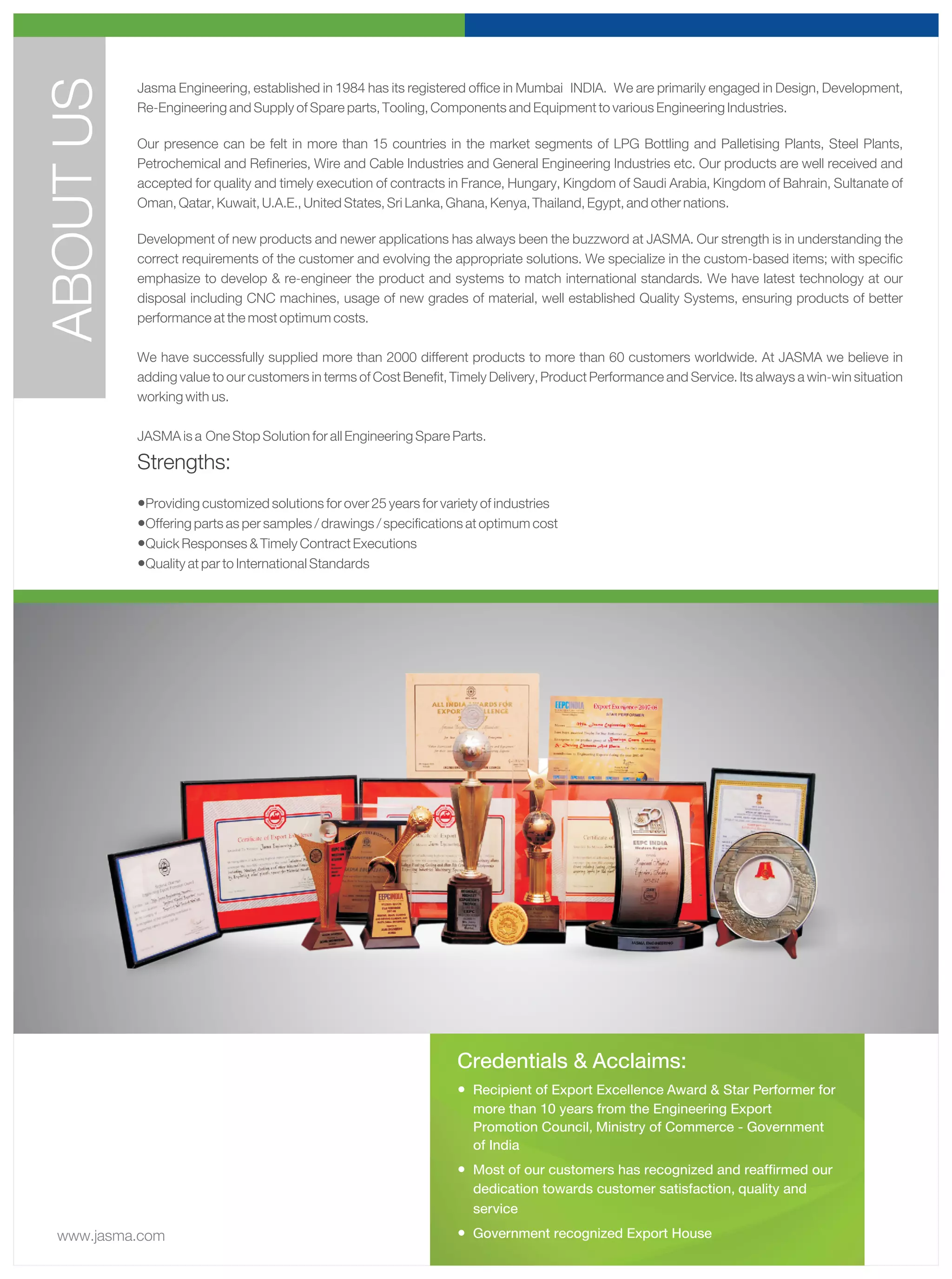 Jasma Brochure | PDF