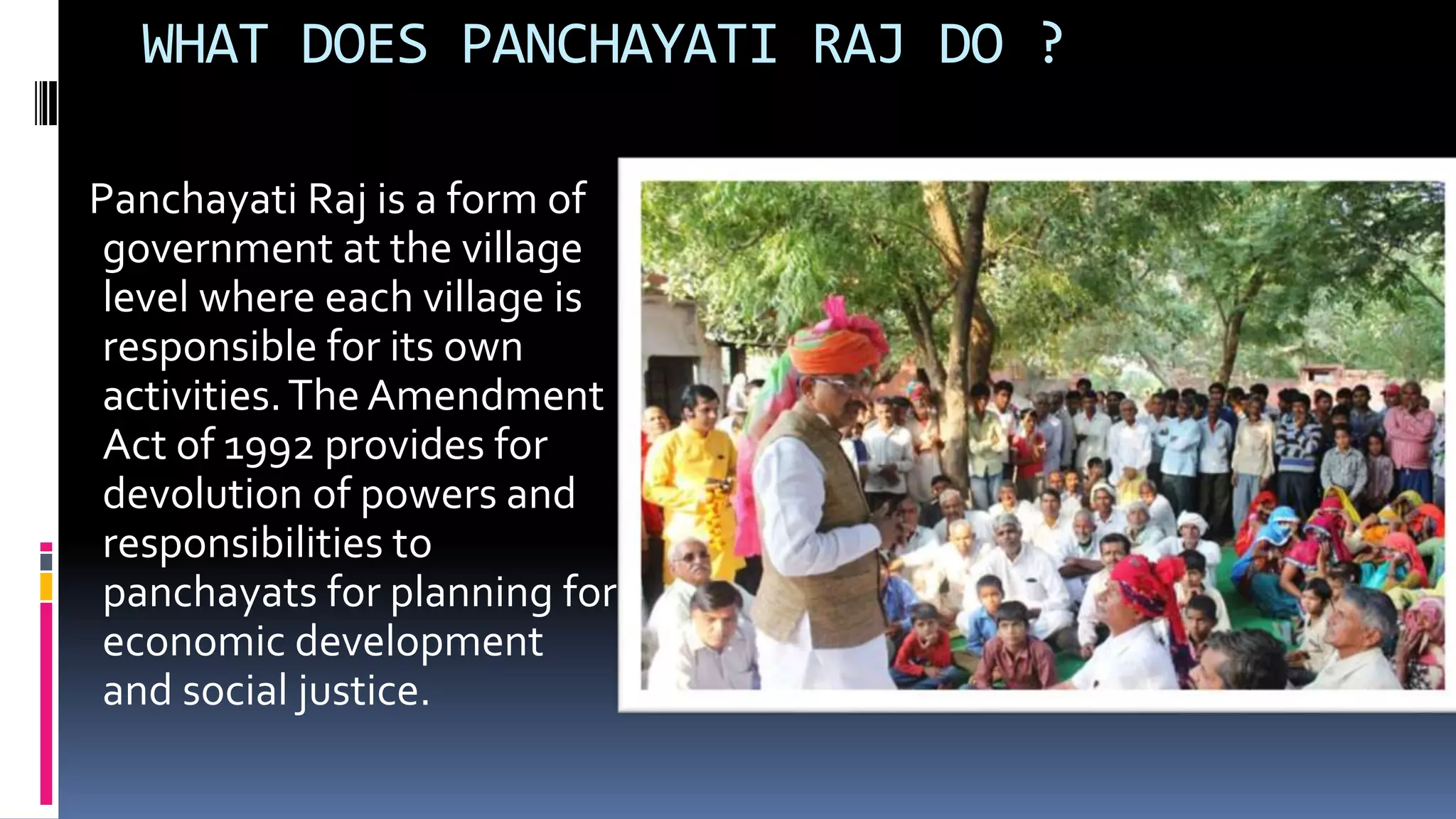 Panchayati Raj | PPTX