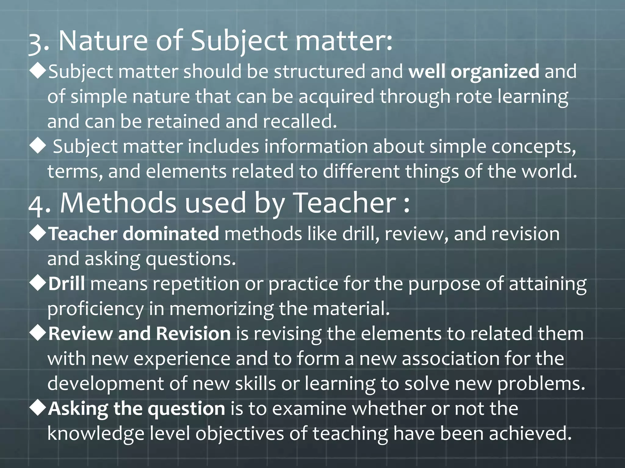 LEVELS OF TEACHING | PPTX