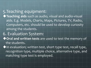LEVELS OF TEACHING | PPTX