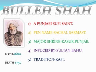 sufi saints of india | PPTX