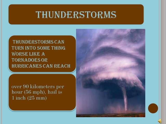 severe storms | PPT