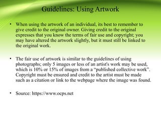 Guidelines for Legally Using Multimedia | PPT