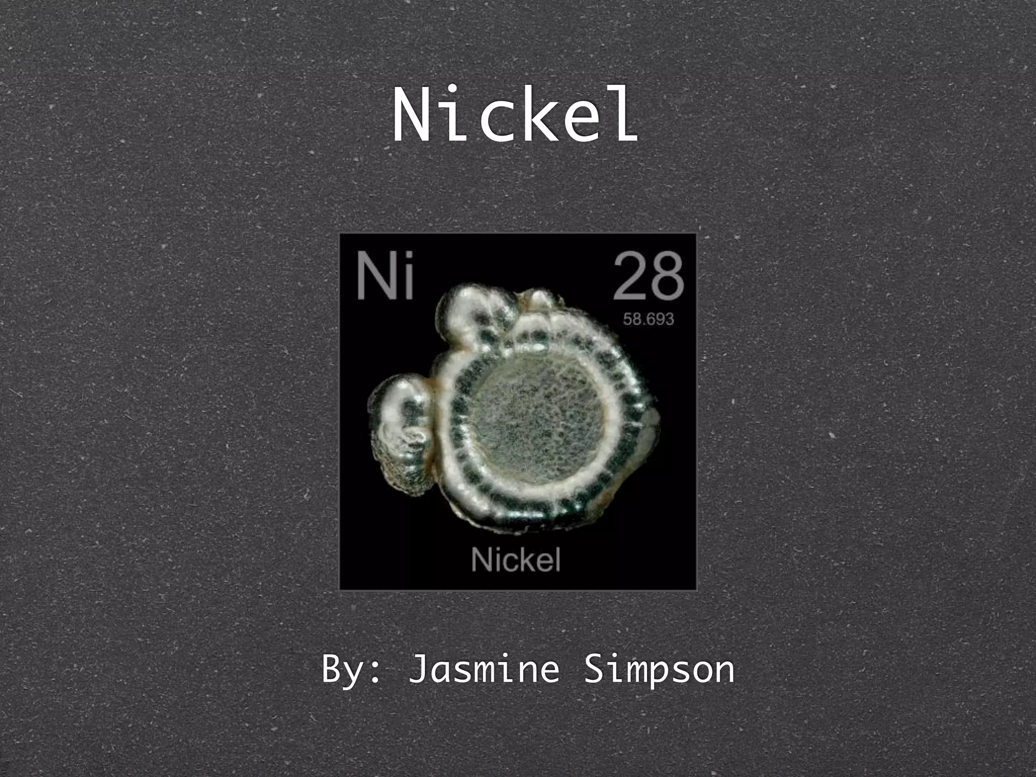 Ni Nickel | KEY | Science