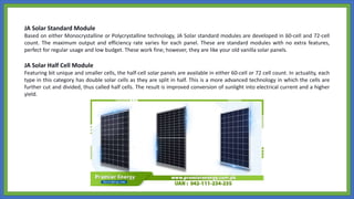 Ja Solar Panel Overview | PPT