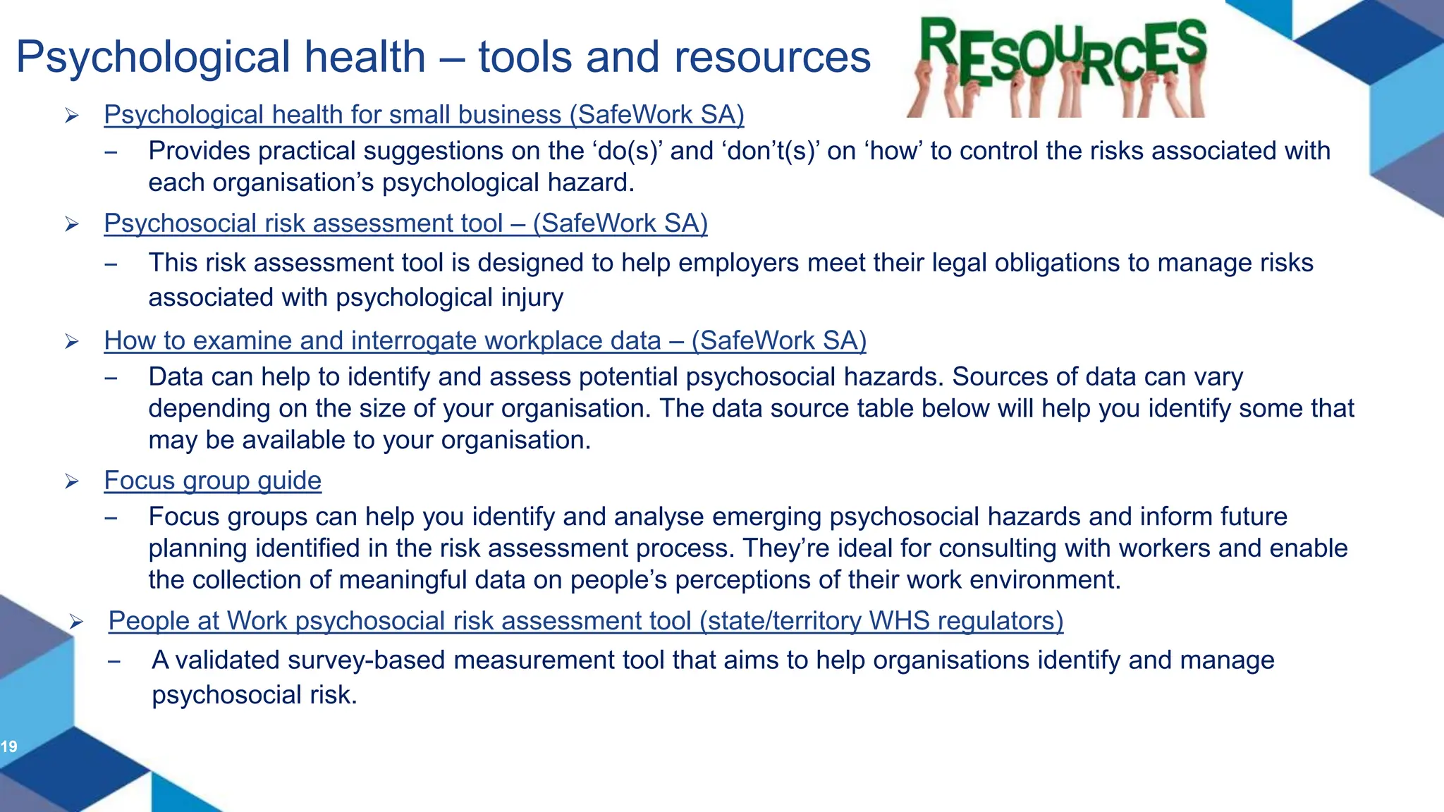 Psychosocial risk | PPTX