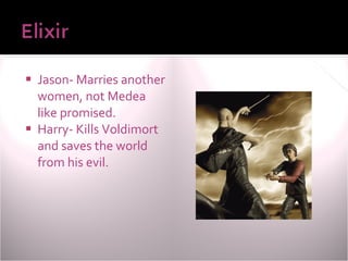 Jason & Harry Potter | PPT | Fantasy | Genres