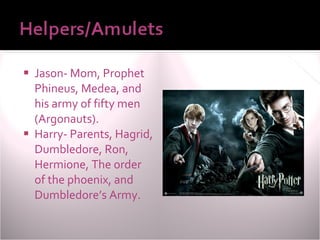 Jason & Harry Potter | PPT | Fantasy | Genres